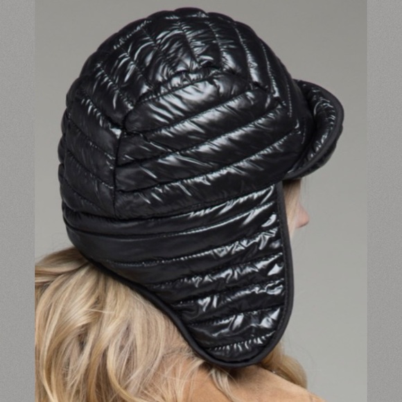 the boutique | Accessories | Bubble Puffer Aviator Hat Snow Cap | Poshmark